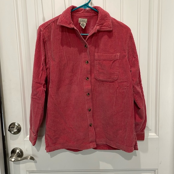 L.L. Bean | Tops | Ll Bean Corduroy Button Up Shirt | Poshmark